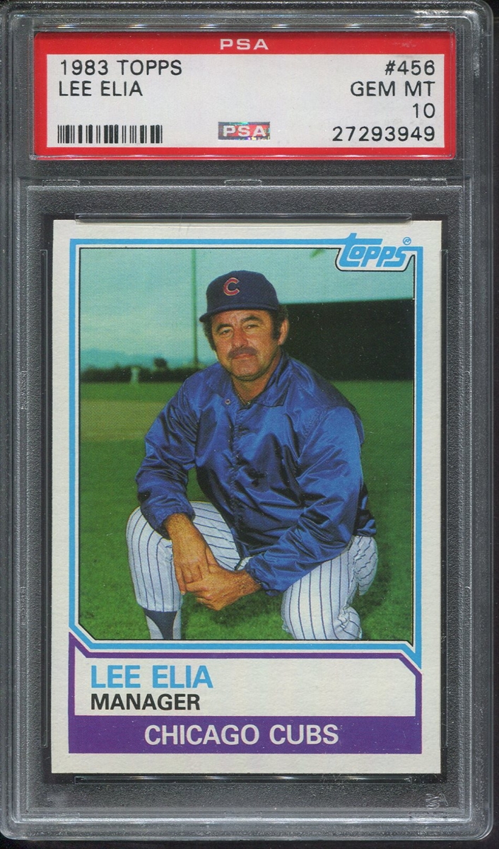 Baseball - 1983 Topps Chicago Cubs: 83 Cubs Set Image Gallery