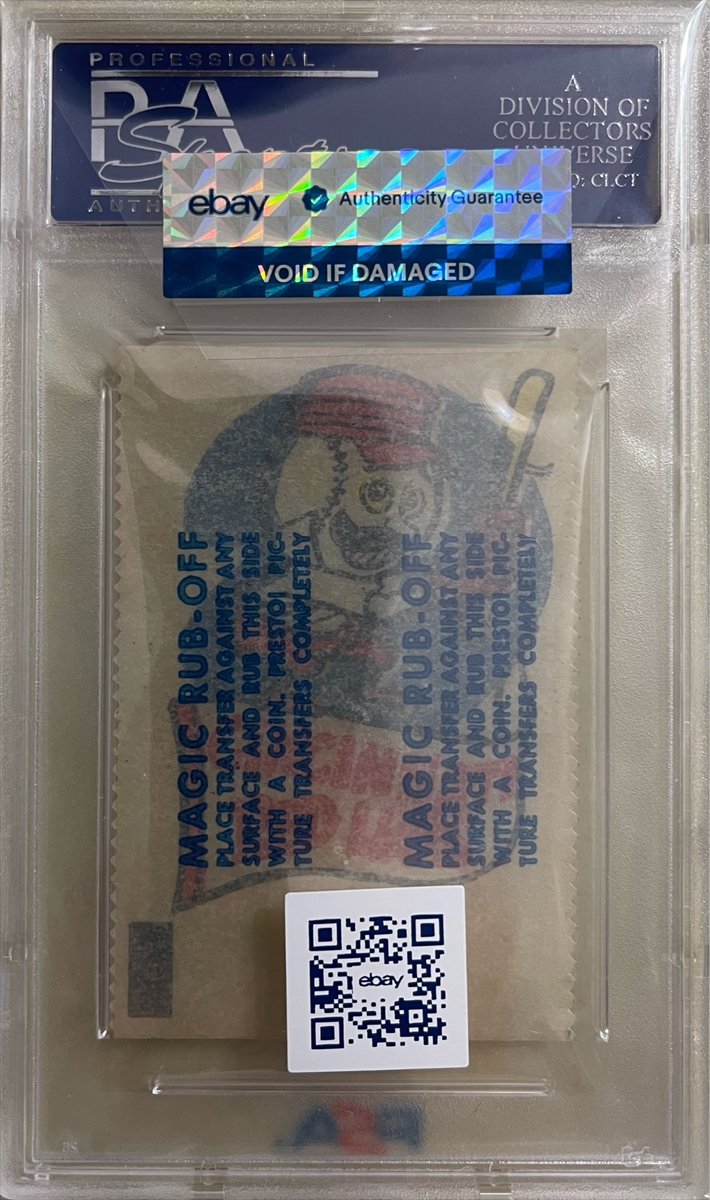 Baseball - 1961 Topps Magic Rub-Offs: 1961 Topps Magic Rub Offs Set ...