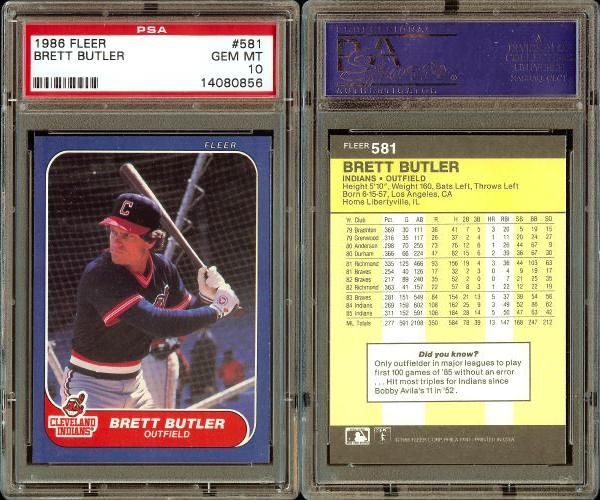 Baseball - Brett Butler Master Set: TNP777's Butler master Set Image ...
