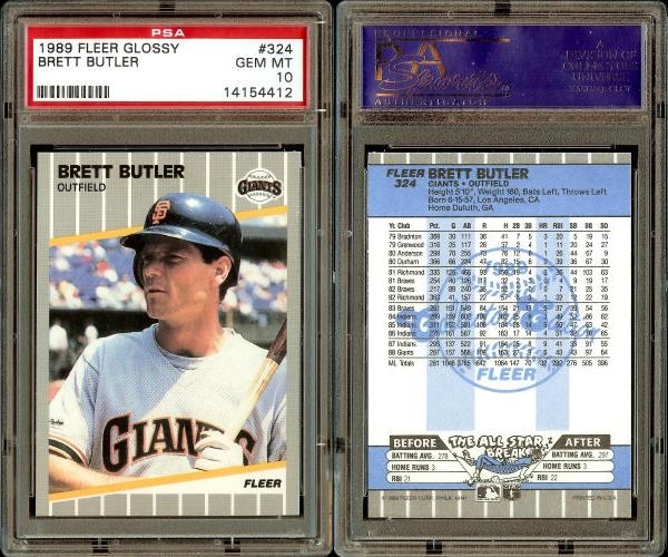 Baseball - Brett Butler Master Set: TNP777's Butler master Set Image ...