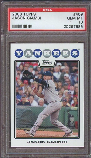 Baseball - 2008 Topps New York Yankees: JAYZ 2008 Topps NY Yankees Set ...