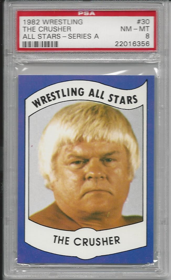 Non-Sports - Reggie Lisowski "The Crusher" Master Set: Wrestling Card ...
