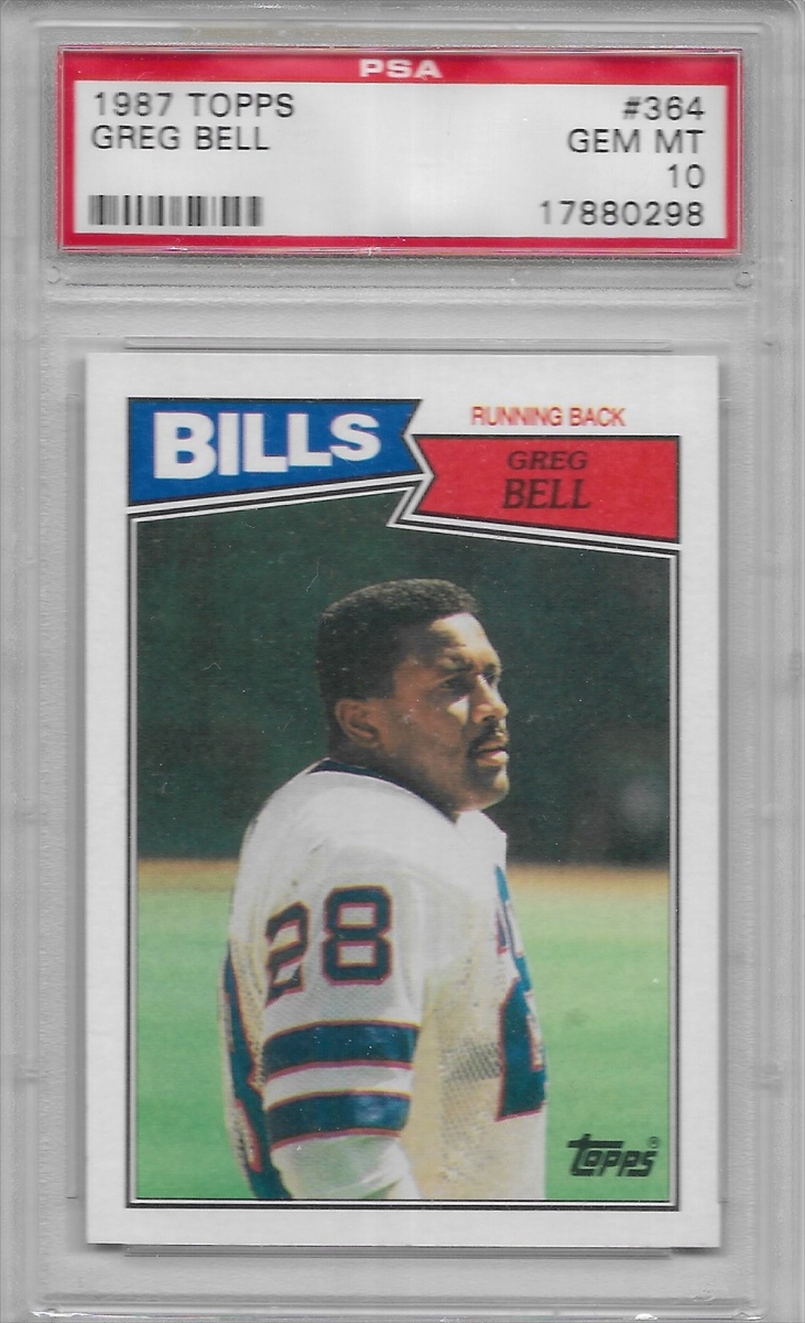 Football - 1987 Topps Buffalo Bills : bauers 87 topps bills Set Image ...
