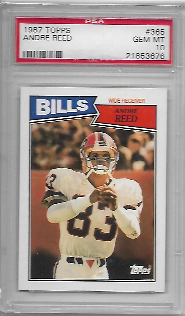 Football - 1987 Topps Buffalo Bills : bauers 87 topps bills Set Image ...