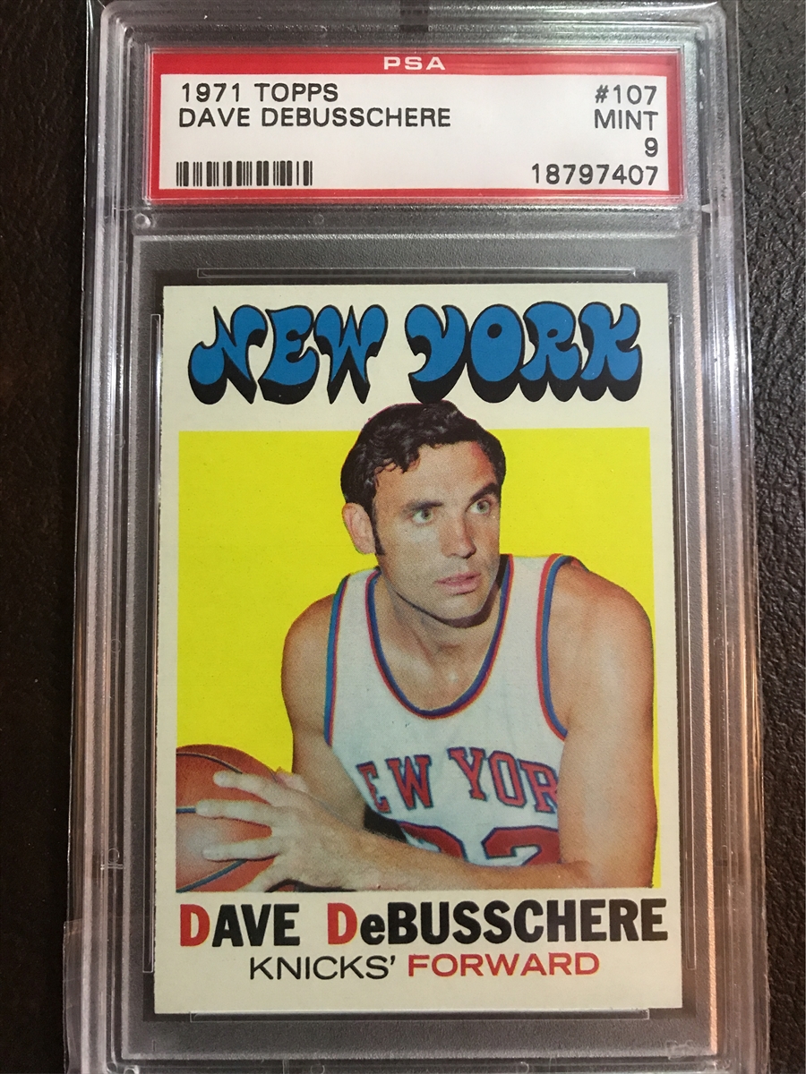 Basketball - Dave Debusschere Basic Set: DUNKIN HOOPS Dave Debusschere ...