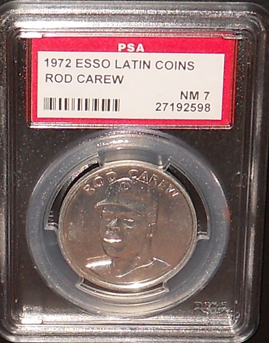 Baseball - 1972 Esso Latin Coins: Outlaw Sports Company's Gas Guzzlers ...