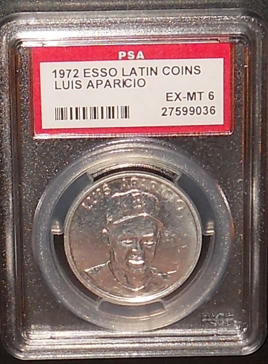 Baseball - 1972 Esso Latin Coins: Outlaw Sports Company's Gas Guzzlers ...