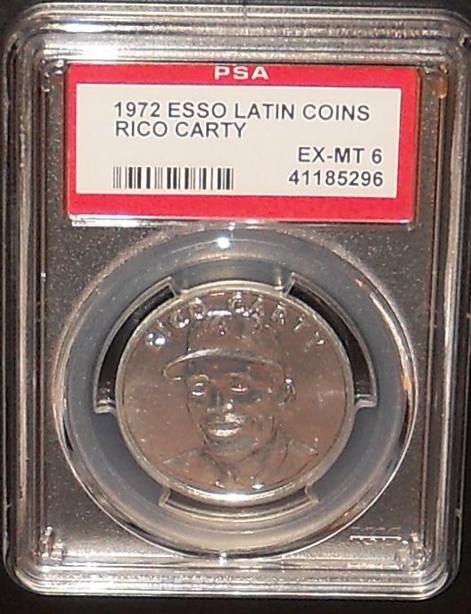 Baseball - 1972 Esso Latin Coins: Outlaw Sports Company's Gas Guzzlers ...