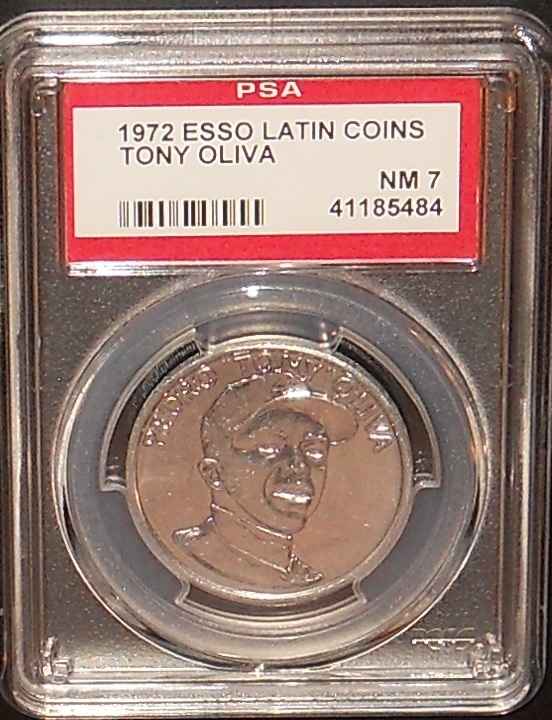 Baseball - 1972 Esso Latin Coins: Outlaw Sports Company's Gas Guzzlers ...