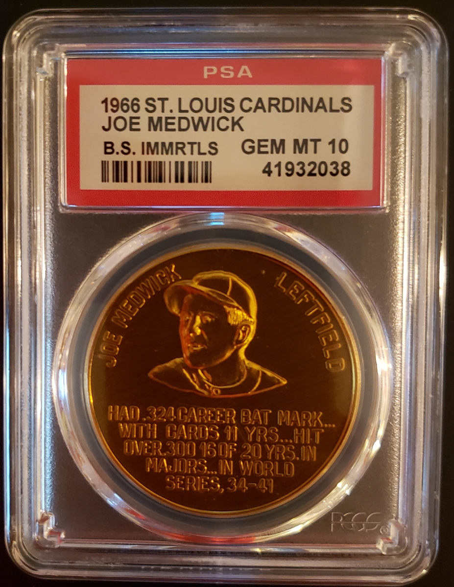 Baseball - 1966 St. Louis Cardinals Busch Stadium Immortals Coins ...