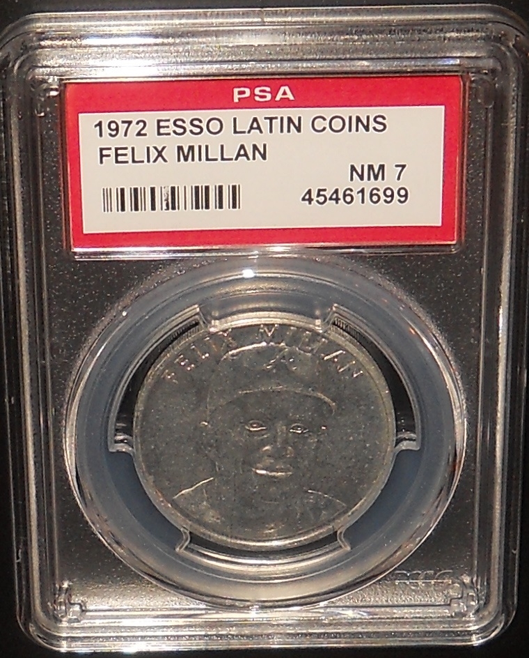 Baseball - 1972 Esso Latin Coins: Outlaw Sports Company's Gas Guzzlers ...