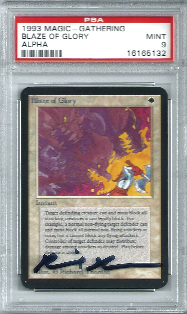 TCG - 1993 Magic The Gathering Alpha (MTG): JJ's Alpha Set Set Image ...