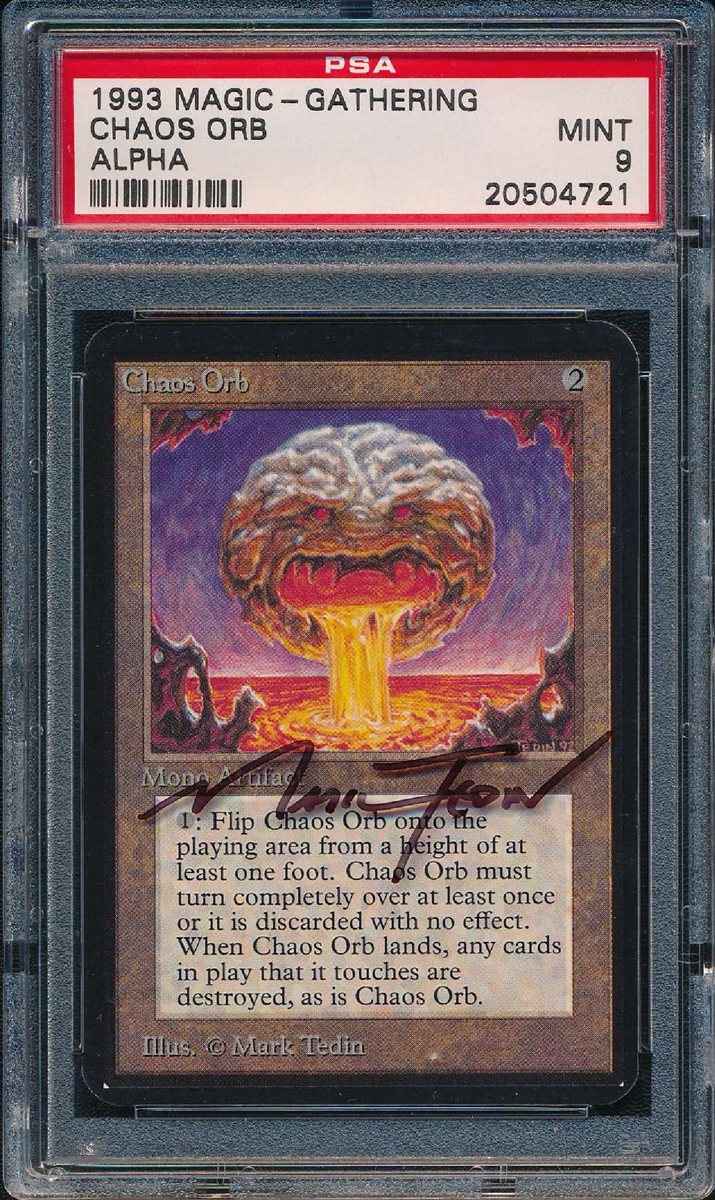 TCG - 1993 Magic The Gathering Alpha (MTG): JJ's Alpha Set Set Image ...