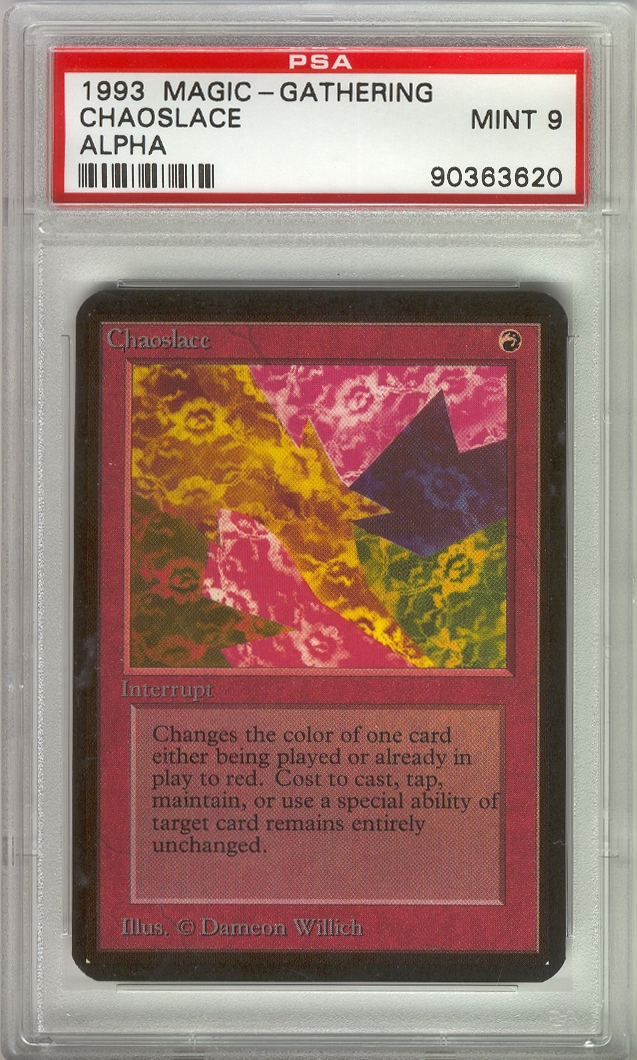 TCG - 1993 Magic The Gathering Alpha (MTG): JJ's Alpha Set Set Image ...