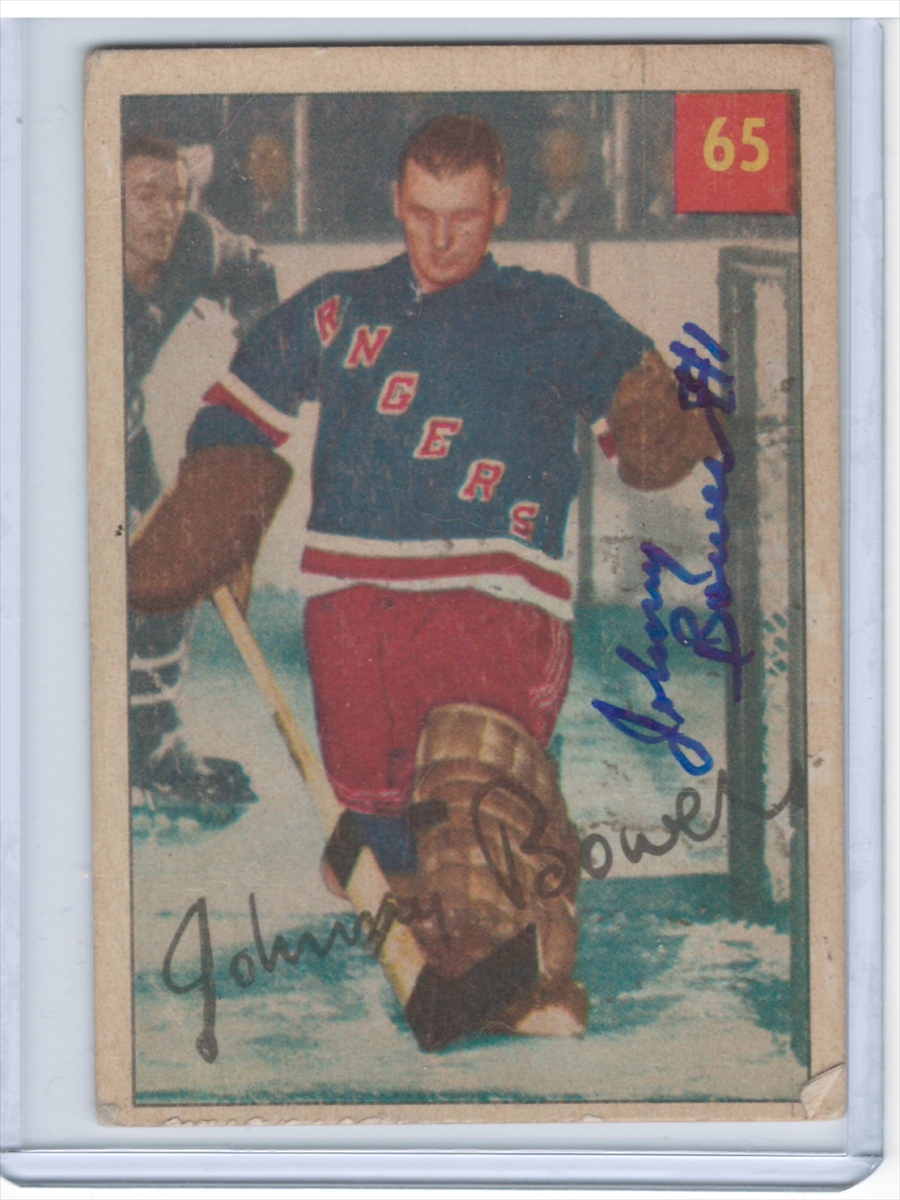 Hockey - Hall of Fame Post-War Rookie Card Autographs: Hockey HOF ...