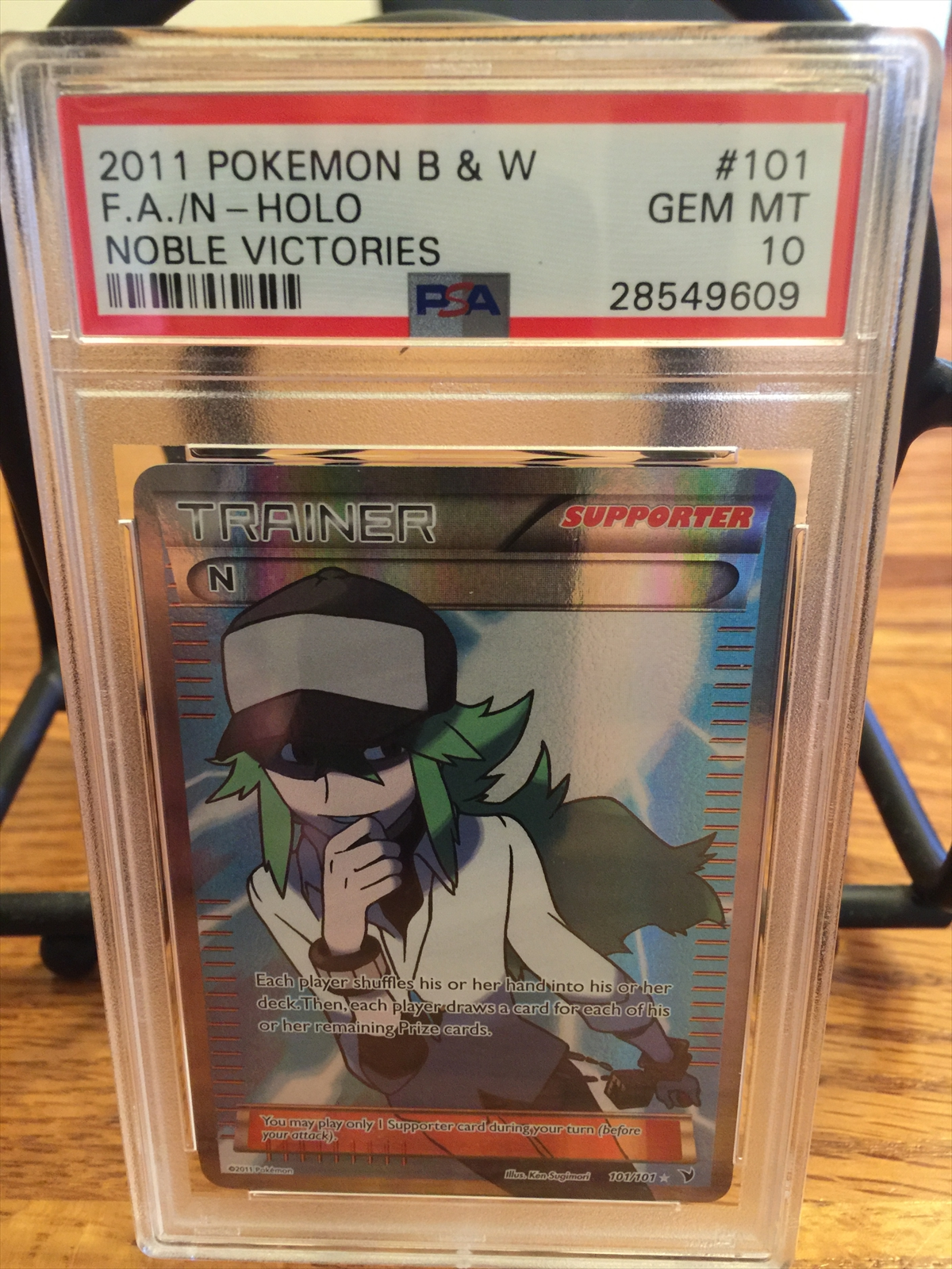 FULL ART TRAINER PERSONALITY CARDS PSA 10 (Roy J Gaskin) Showcase Image ...