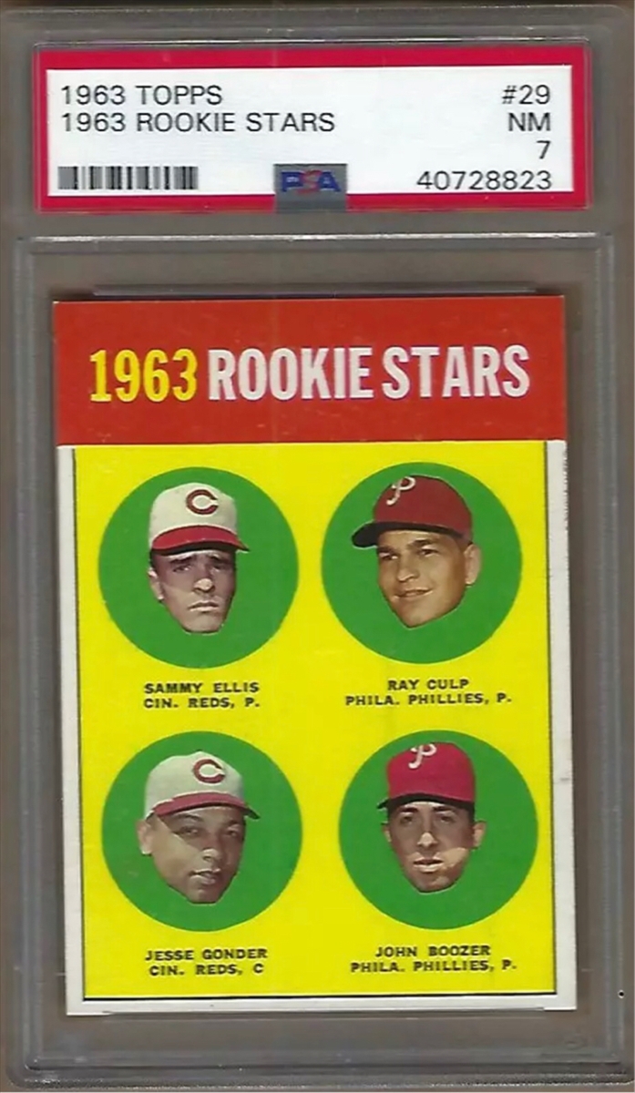 Baseball - 1963 Topps Cincinnati Reds: BG_Card_Collection Set Image Gallery