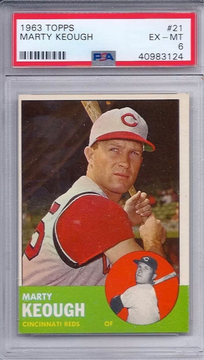 Baseball - 1963 Topps Cincinnati Reds: BG_Card_Collection Set Image Gallery