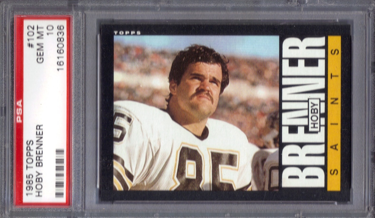 Football - 1985 Topps New Orleans Saints: Sam Lemoine's 1985 Saints ...