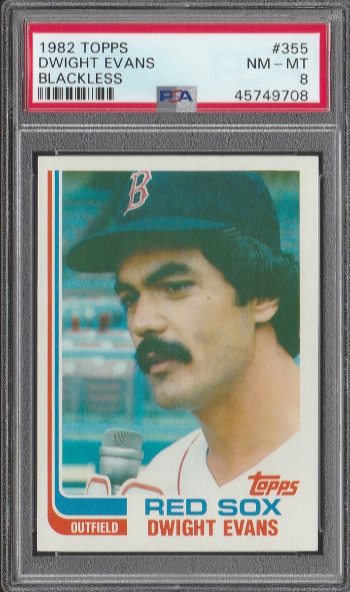 Modern (1981-present) Showcase Image Gallery: 1982 Topps Blackless