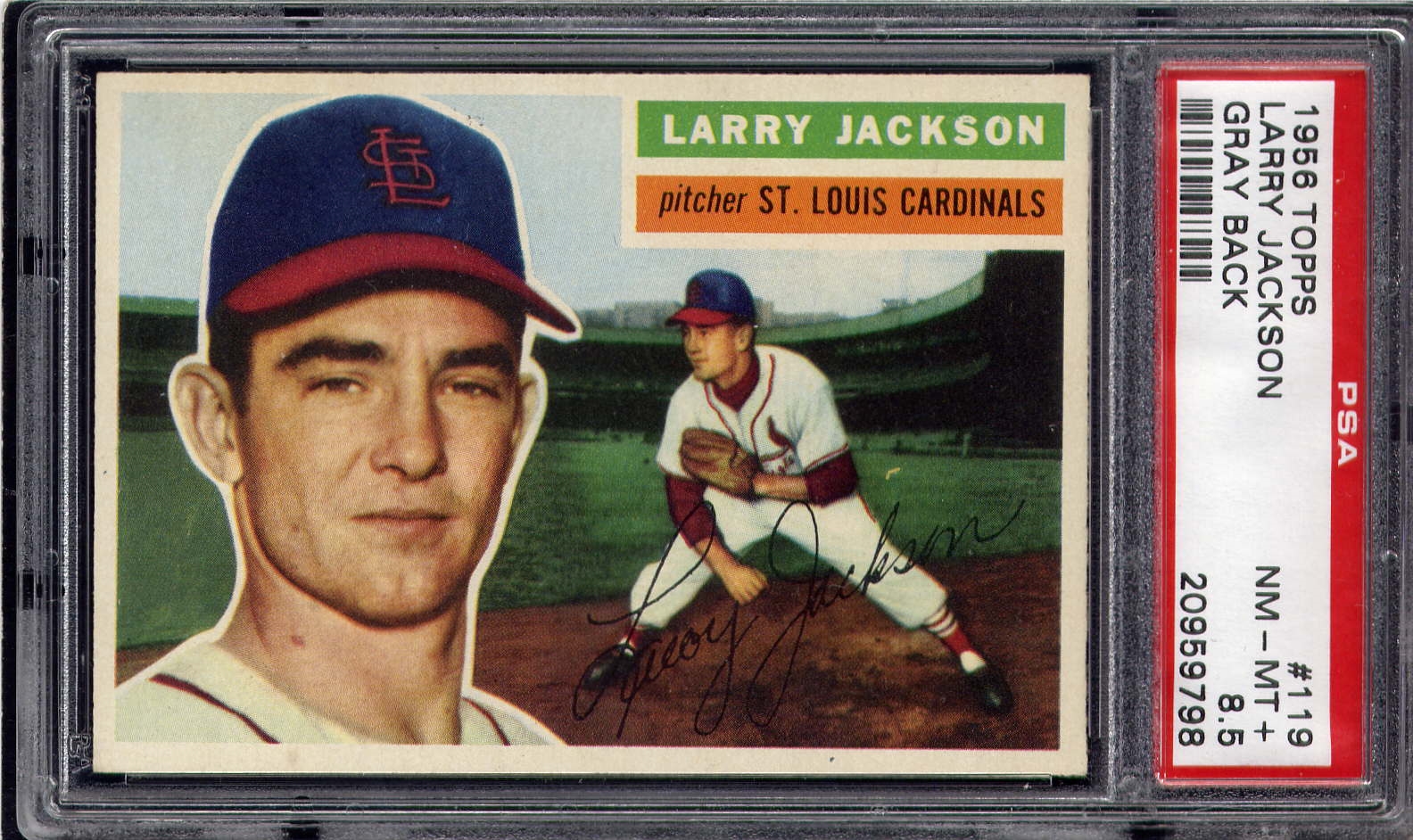 Baseball - 1956 Topps St. Louis Cardinals: DLW's '56 Cardinals Set ...