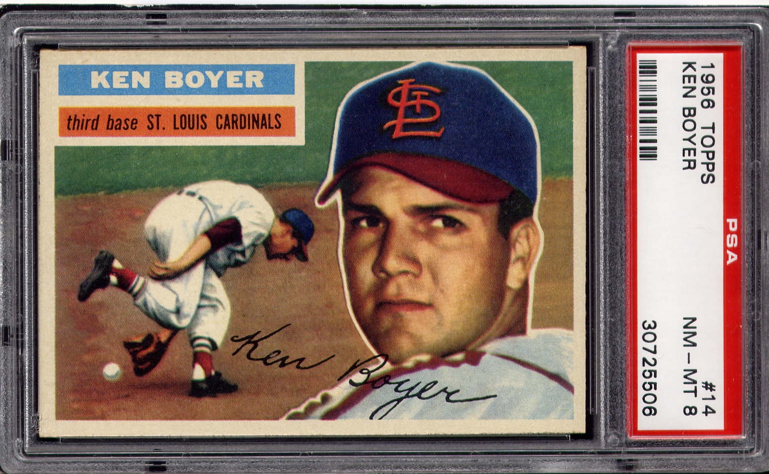 Baseball - 1956 Topps St. Louis Cardinals: DLW's '56 Cardinals Set ...