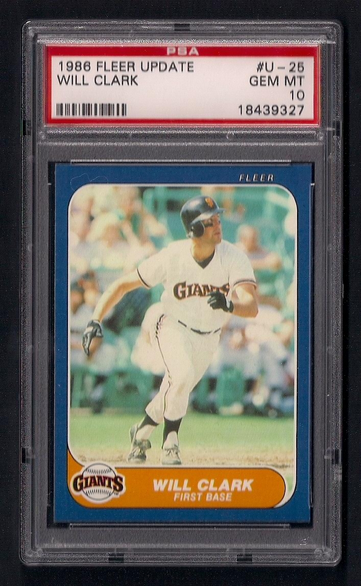 Baseball - Will Clark Rookie Set: neilhamms Set Image Gallery