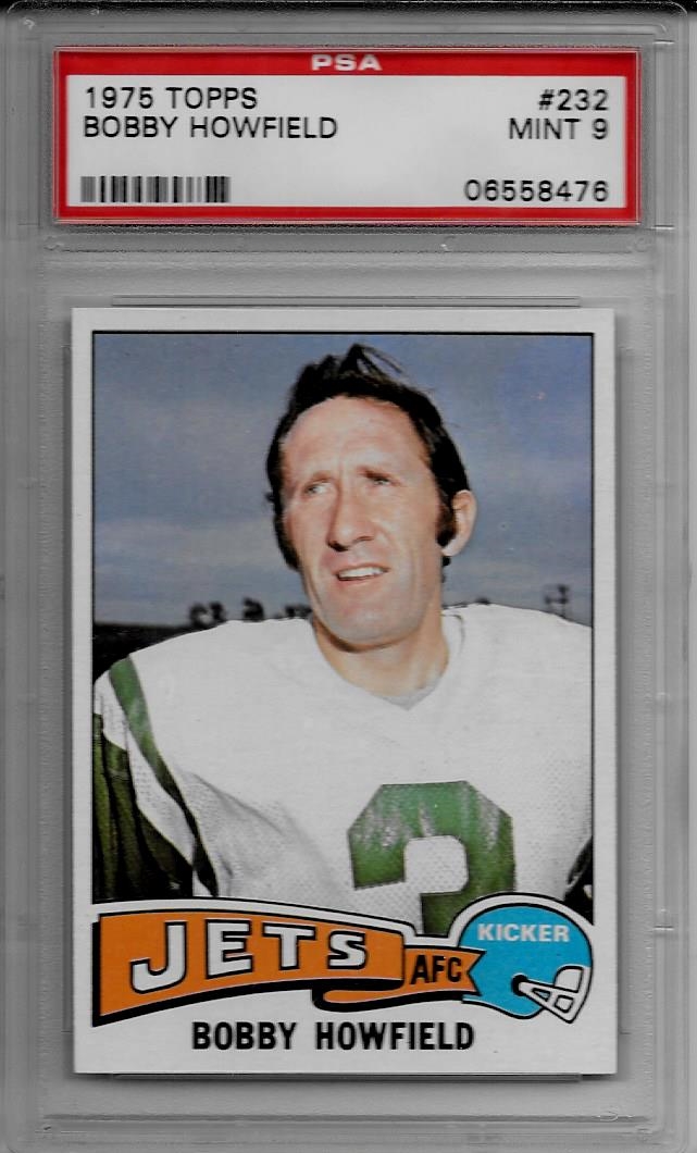 Football - 1975 Topps New York Jets: Kelly's 1975 Topps New York Jets ...