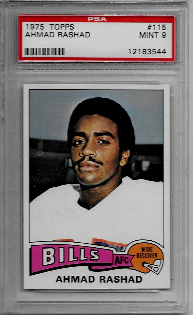 Football - 1975 Topps Buffalo Bills: Kelly's 1975 Topps Buffalo Bills ...