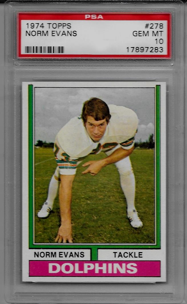 Football - Norm Evans Basic Set: Kelly's Norm Evans' Set Image Gallery