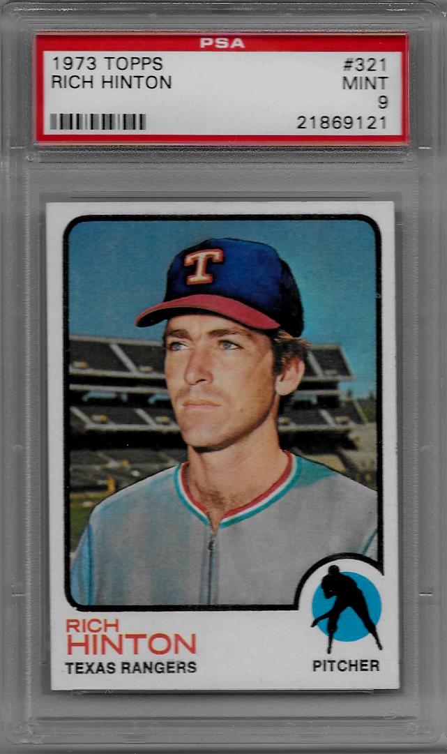 Baseball - 1973 Topps Texas Rangers: Kelly's 1973 Topps Texas Rangers ...