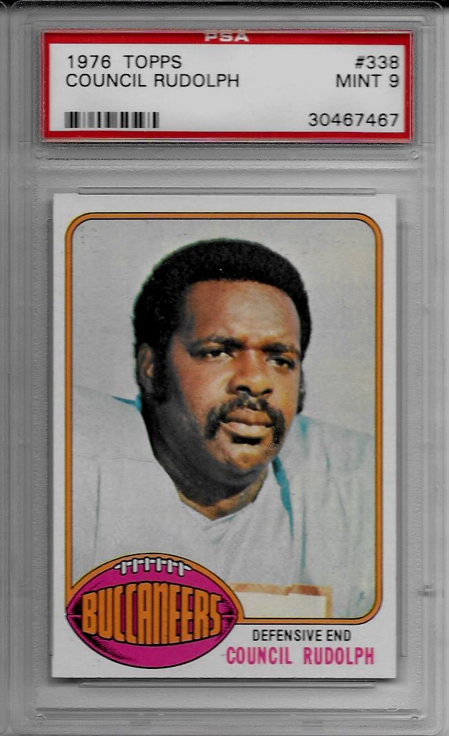Football - 1976 Topps Tampa Bay Buccaneers: Kelly's 1976 Topps Tampa ...