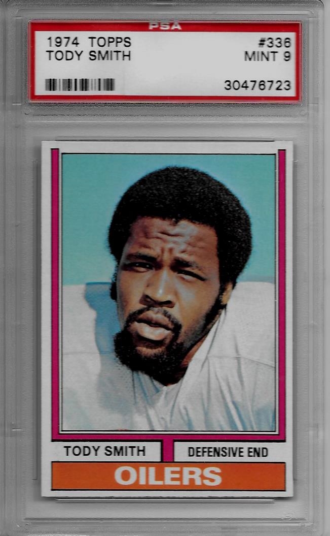 Football - 1974 Topps Houston Oilers: Kelly's 1974 Topps Houston Oilers ...