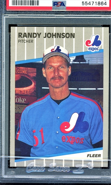 Variations Showcase Image Gallery: Randy Johnson Marlboro Error Cards