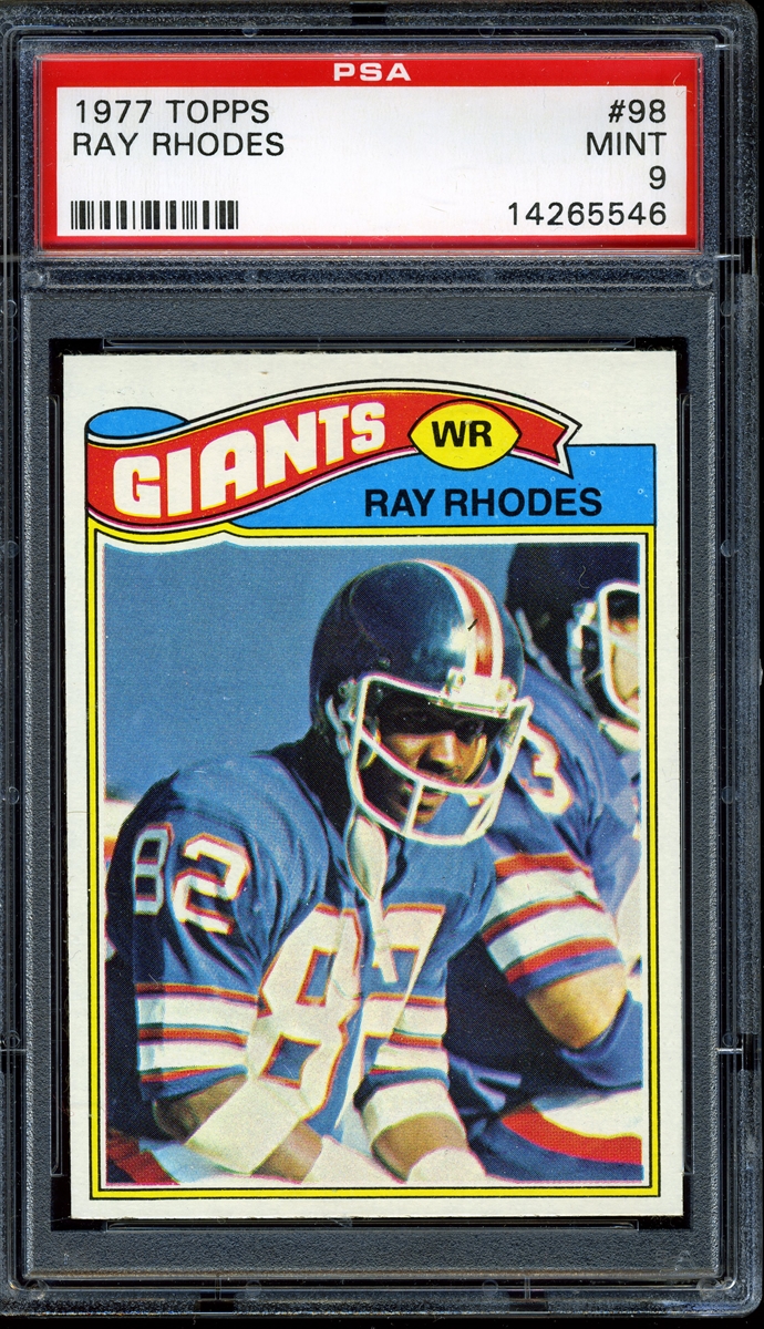 Football - 1977 Topps New York Giants: Tom D Set Image Gallery
