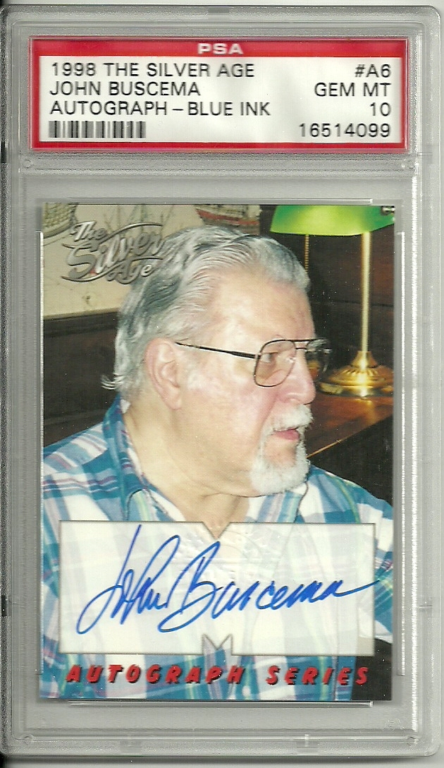 Non-Sports - 1998 Marvel Silver Age Autographs: Mike's 1998 Stan Lee ...